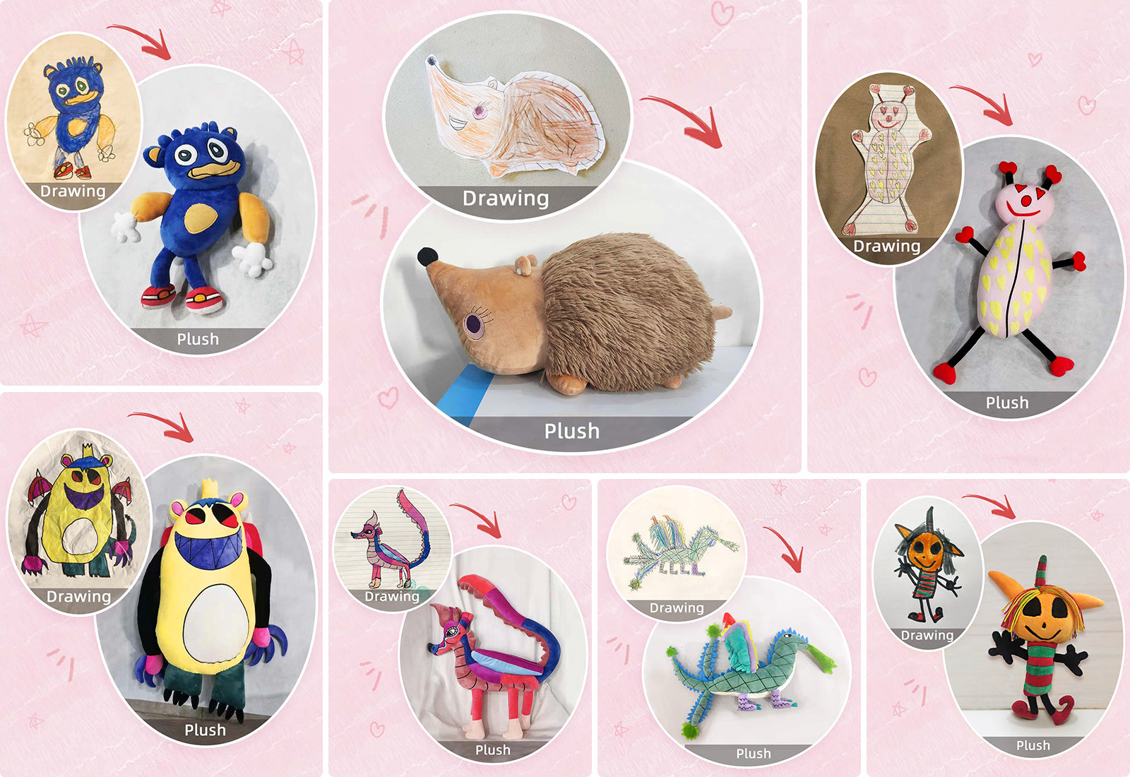 Make Custom Stuffed Animals with Drawings & Selfies | iDooodle